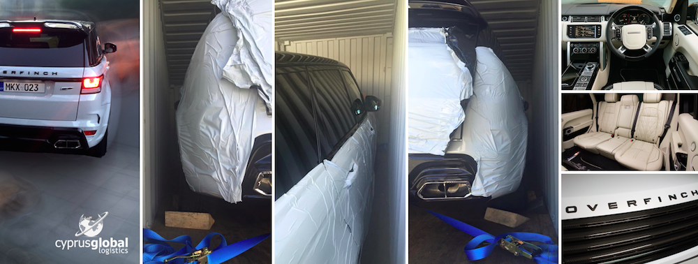Shipping of a Top Range Rover Sport from UK to Limassol (Cyprus) by ...