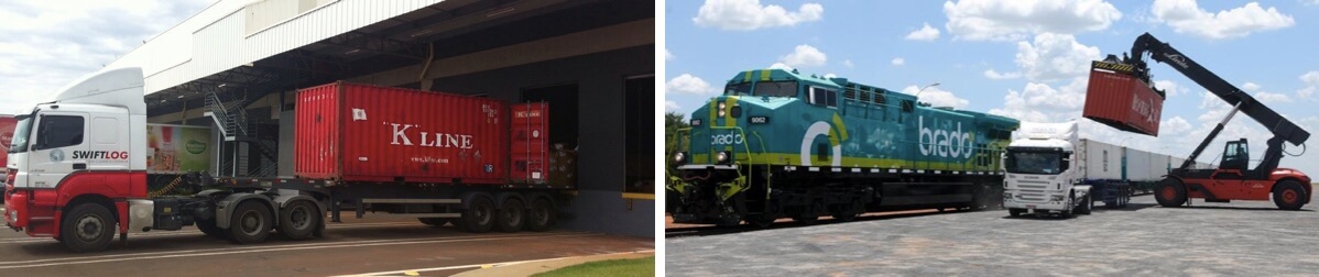 Swift Log (Brazil) continues successfully providing multimodal ...