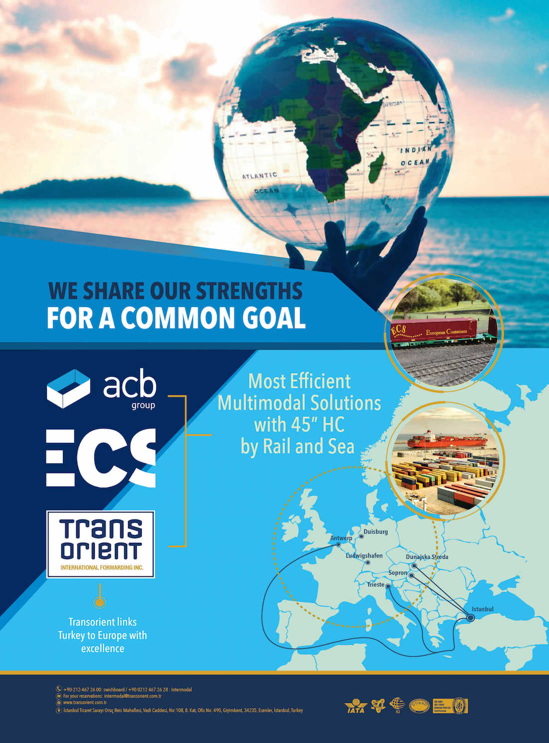 TRANSORIENT (Türkiye) and ACB GROUP (Belgium) sharing strengths for most efficient multimodal ...