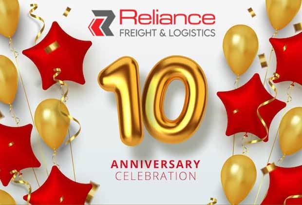 RELIANCE FREIGHT (Pakistan) Celebrates a Decade of Success