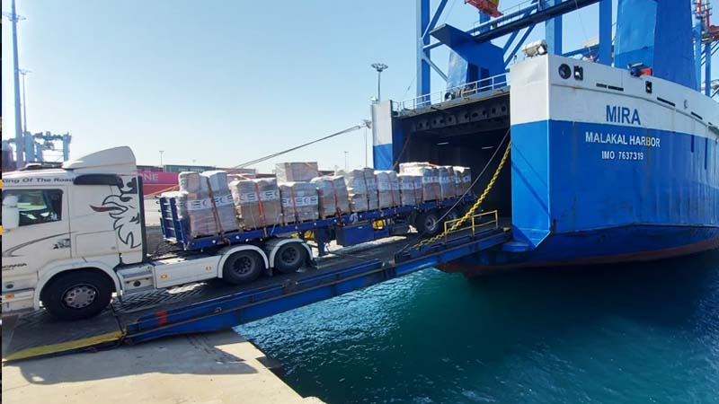 PLASCOW LOGISTICS (Israel) delivers 160 Trucks Carrying 2,001,000 kg of ...