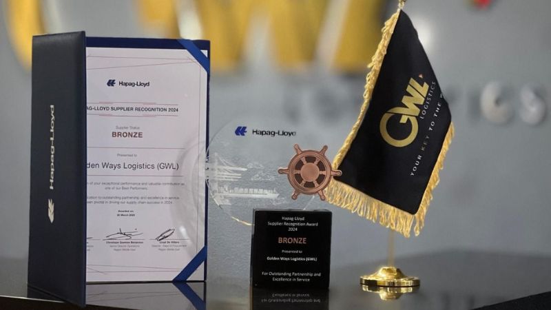 GWL (Jordan) Receives Bronze at Hapag-Lloyd’s Supplier Recognition ...