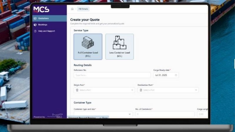 MARINAIR CARGO (Greece) expands MyMCS Platform with Instant FCL Quotes ...