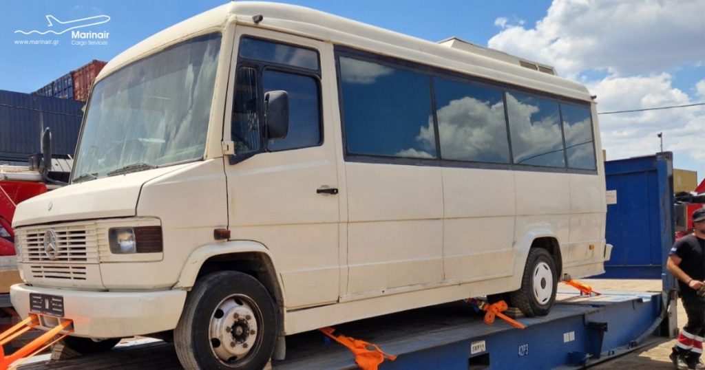 MARINAIR CARGO (Greece) successfully Delivers Oversized School Bus from ...