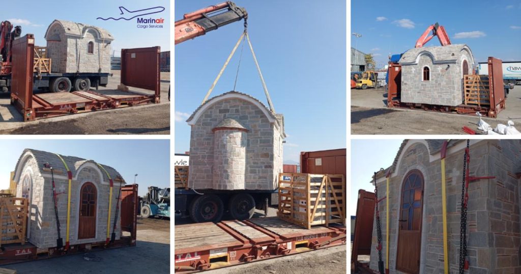 MARINAIR CARGO (Greece) delivers Stone-Built Orthodox Church from ...